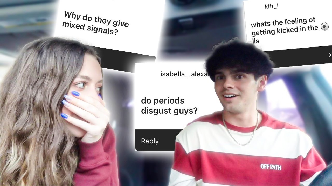 ASKING GUYS QUESTIONS GIRLS ARE AFRAID TO ASK - YouTube