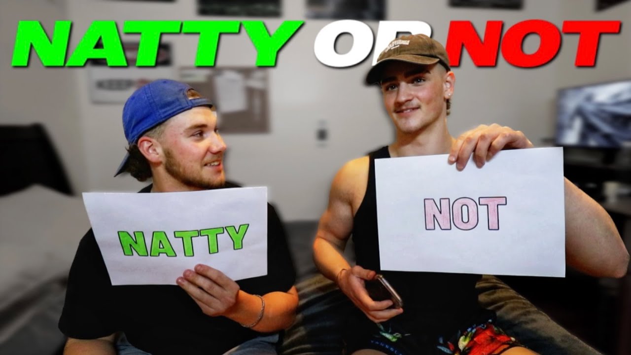 Natty or Not: US + AUS Influencers - YouTube