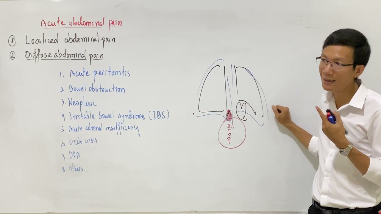 Semiology _ Diffuse Abdominal Pain - YouTube