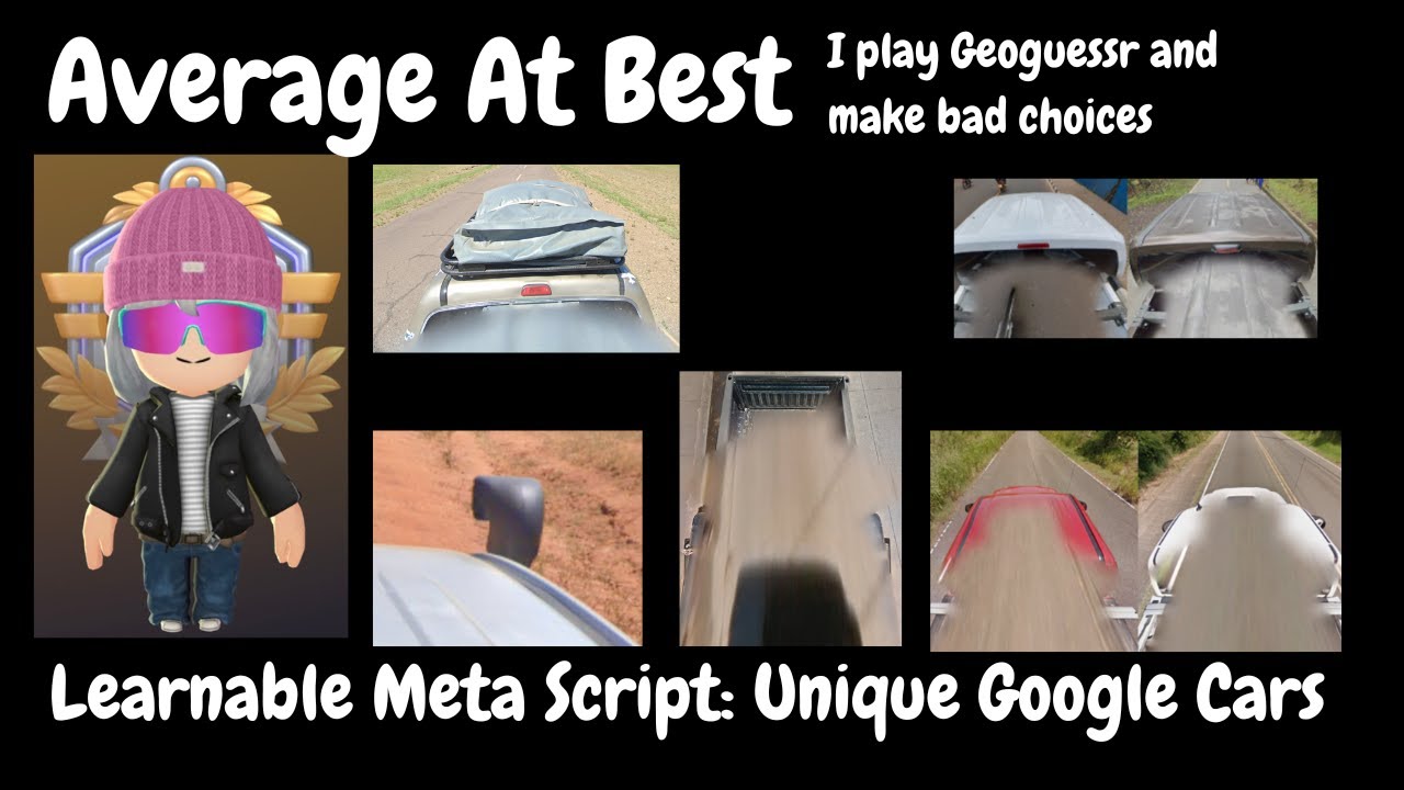 Geoguessr: Google Cars Learnable Meta Script - YouTube