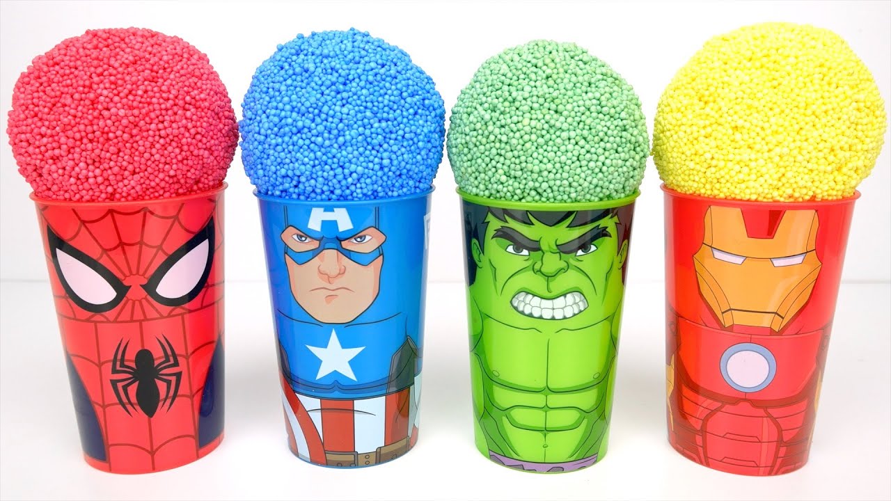 Coca Cola Bottles with Foam Clay | Satisfying Video | How to make ...