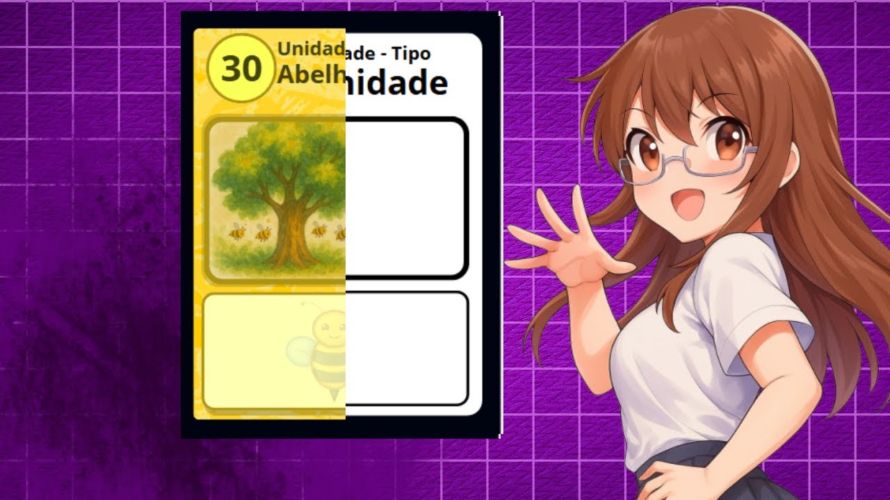 Card game com layout PRO! - YouTube