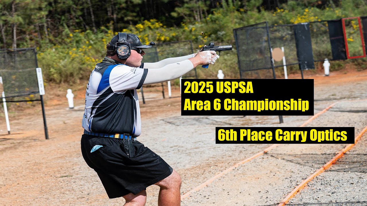 2025 USPSA Area 6 Championship - 6th Place Carry Optics - YouTube