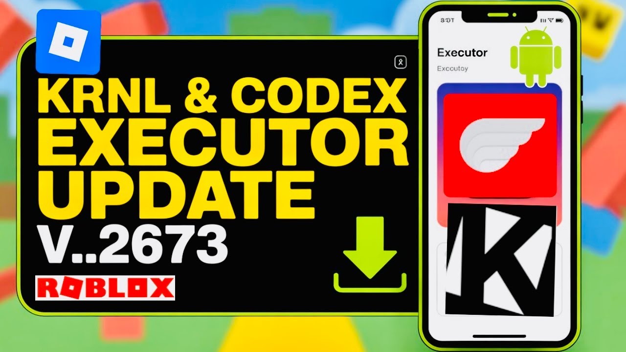 KRNL & CODEX Executor Mobile Updated v2.673 for Roblox on Android |Best ...