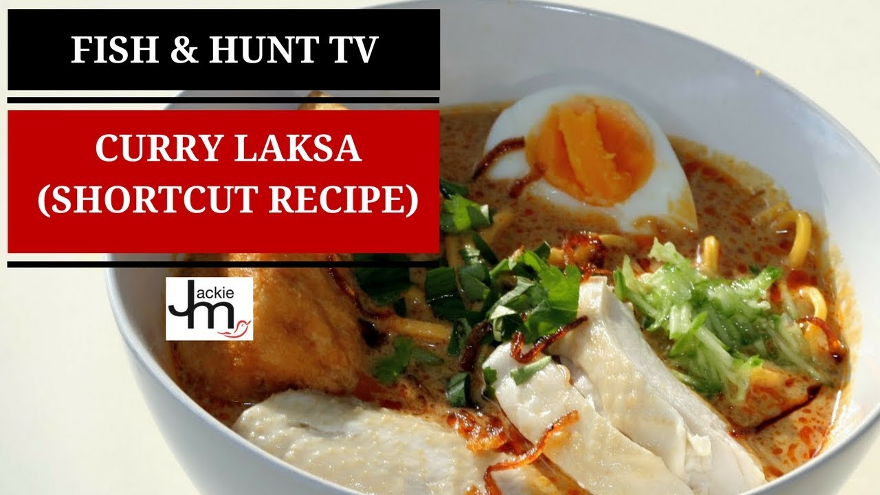 Curry Laksa with Seafood - Fish and Hunt Australia - YouTube