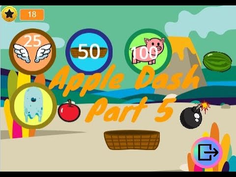 Scratch Tutorial | Apple Dash | Part 5 | Scratch how to make an Apple ...