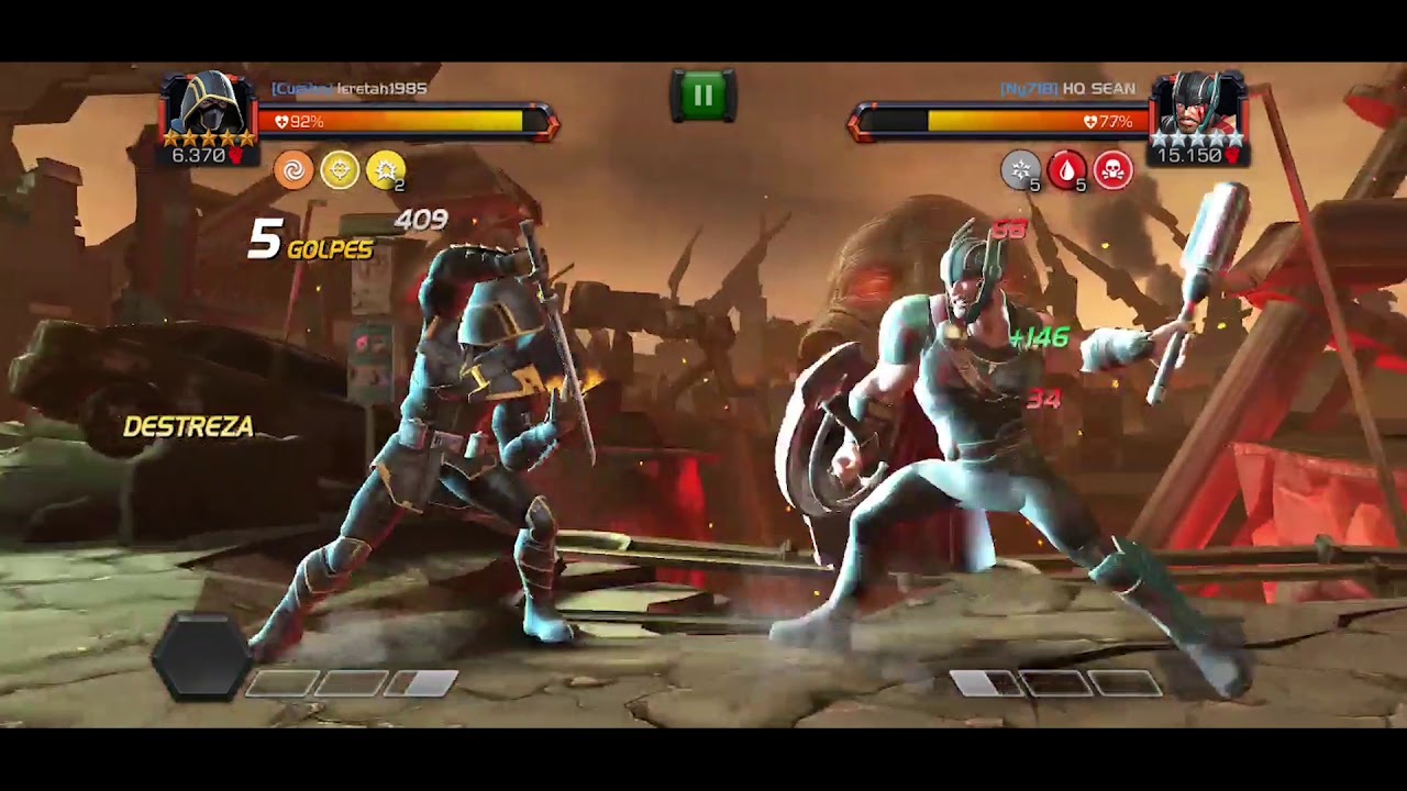 Cómo usar a Ronin??? Marvel Contest of Champions MCOC, GAMEPLAY RÁPIDO ...
