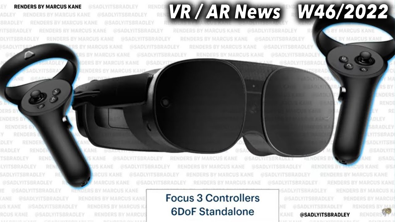 VR News, Sales, Releases (KW46/22) HTC Leak, Pimax Sale, Pimax Portal ...