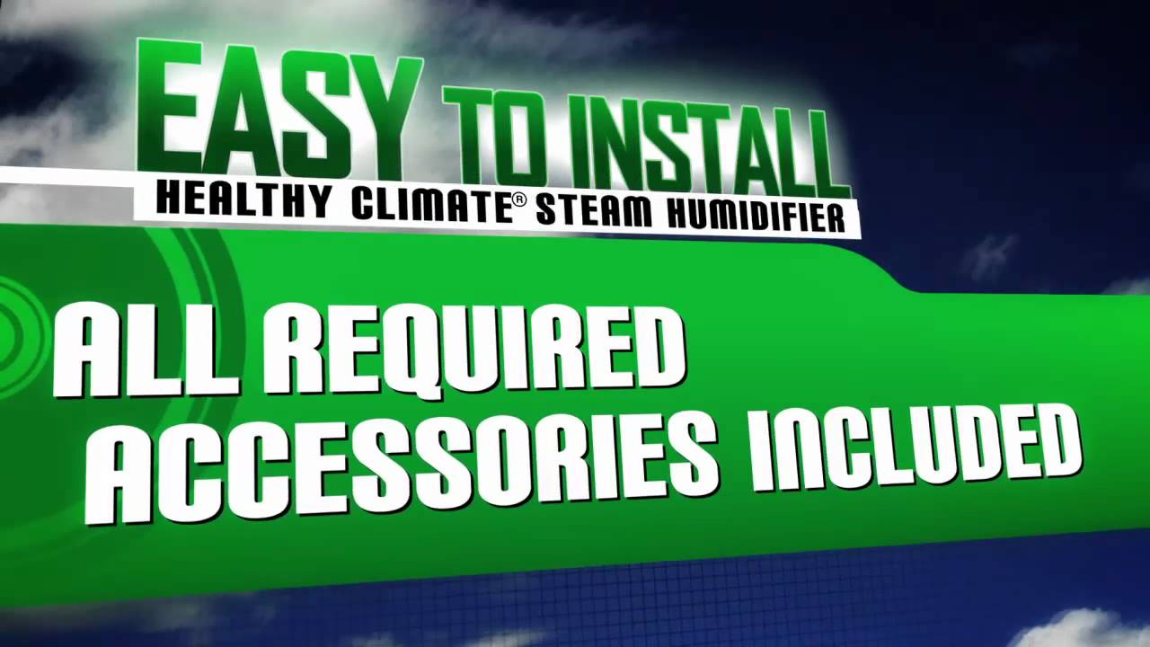 LENNOX: Healthy Climate Steam Humidifier - YouTube