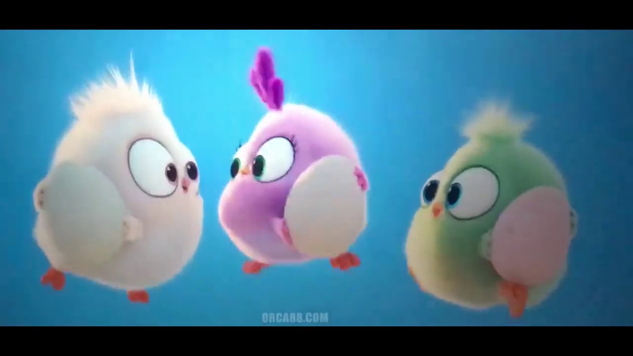 The Angry Birds Movie 2: Funny With Three Hatchling - YouTube