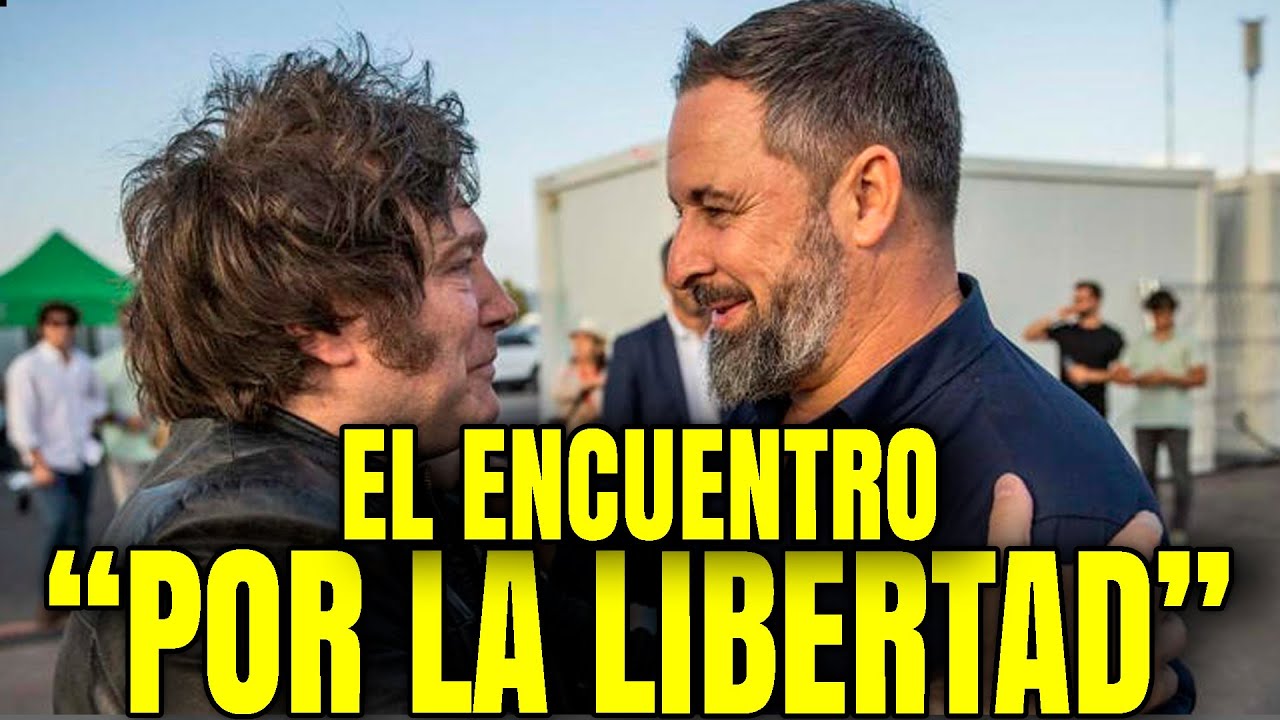 ¡Abascal y Milei Juntos! 'Por la Libertad' en la Gala de Trump - YouTube