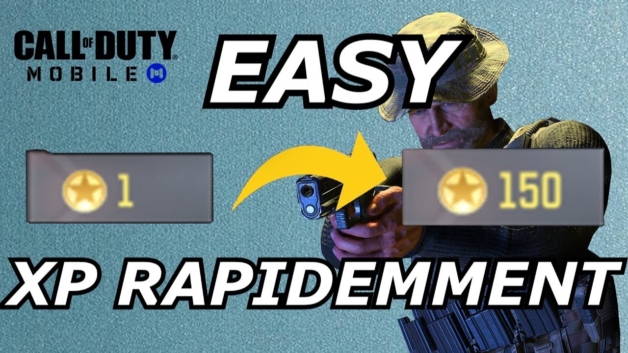 CALL OF DUTY MOBILE XP RAPIDEMMENT - YouTube