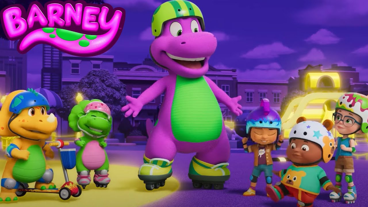 Stop and GO! | Barney's World | Episode Clip - YouTube