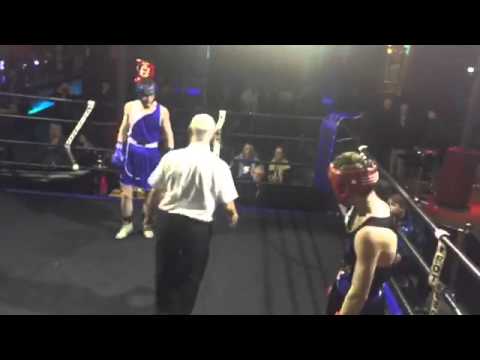 First round second fight vs banks - YouTube