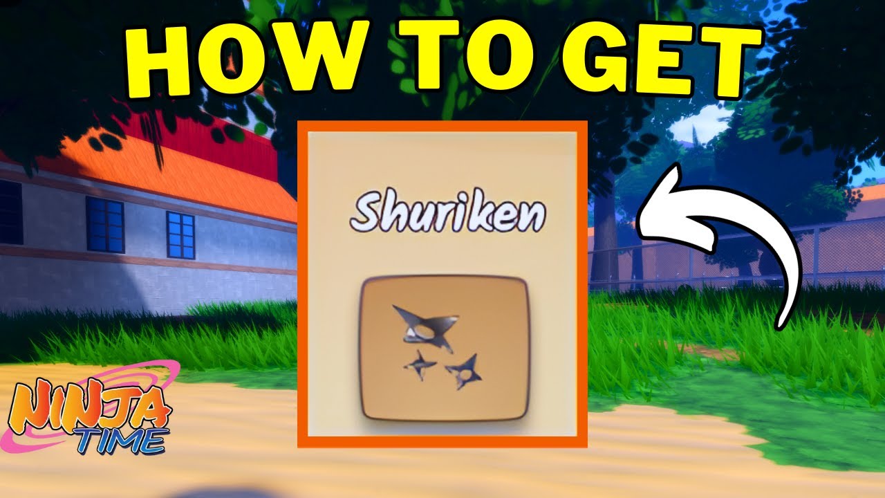 How To Get & Use Shuriken in Ninja Time | Roblox - YouTube