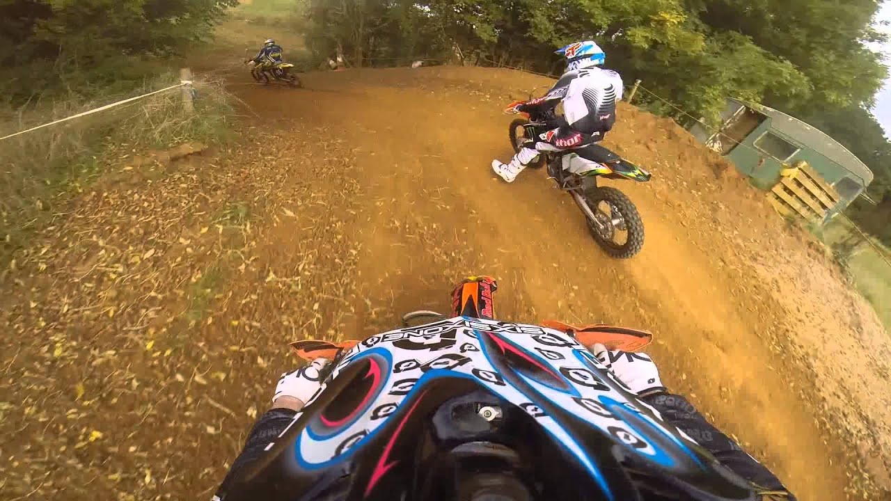 weedon mx track on ktm exc 250 14/10/15 - YouTube