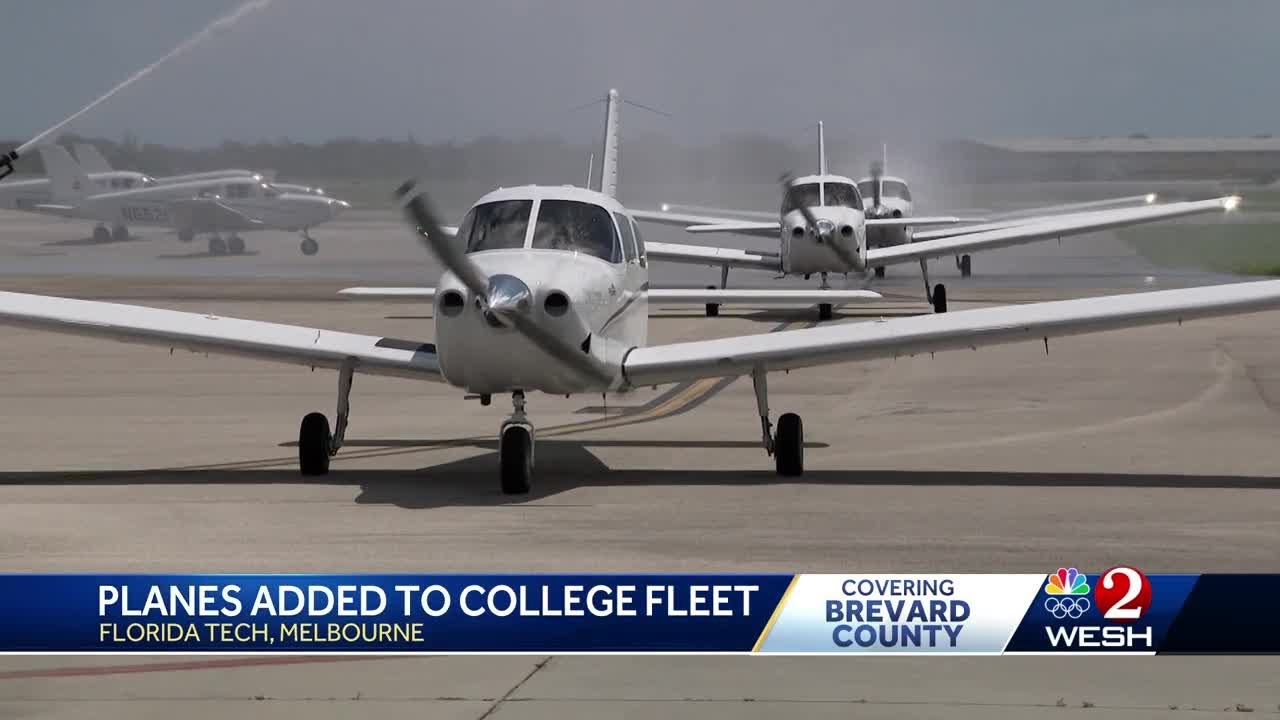 Florida Tech adds new planes to fleet - YouTube
