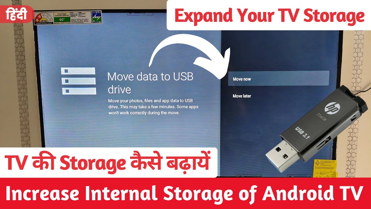 How to Increase Internal Storage of Android TV 🔥 | Use Pendrive as ...