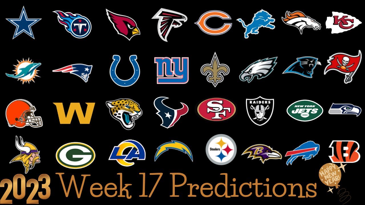 2022 WEEK 17 NFL PREDICTIONS - YouTube