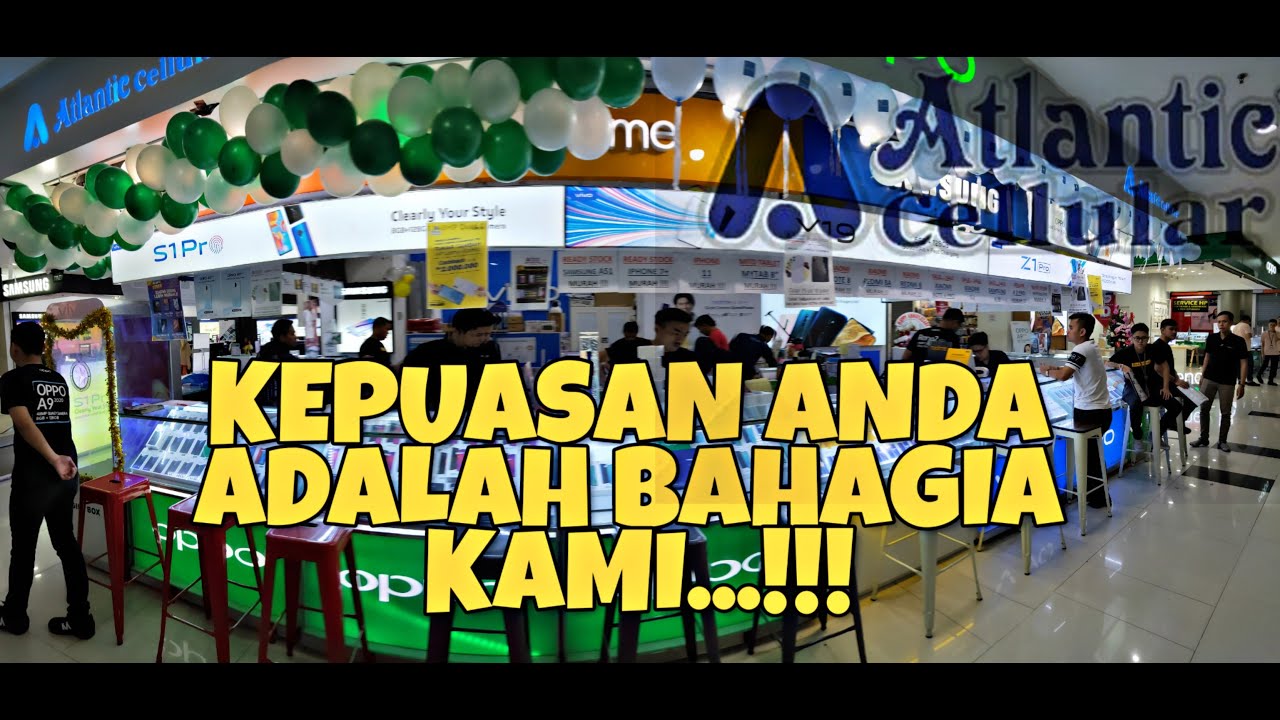 Tempat beli handphone termurah terbaik dibandung...!!! ATLANTIC CELL aja - YouTube