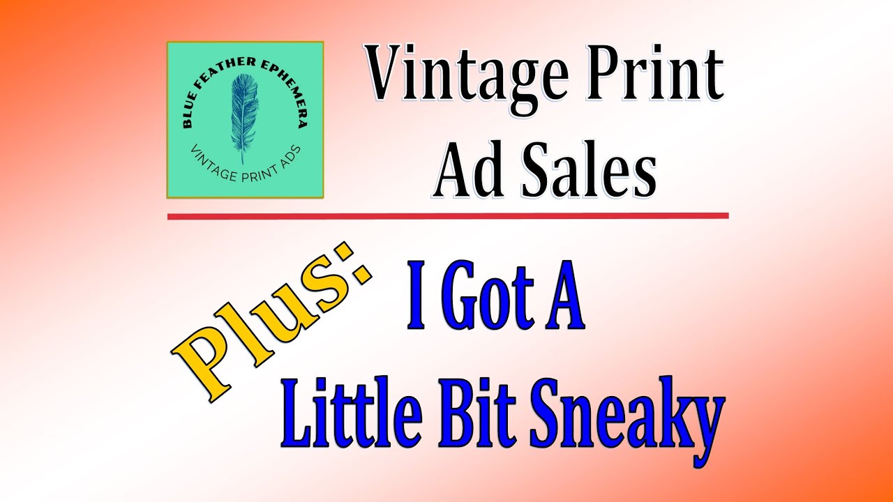 A Marketing Sneak Attack! - Tell Collectors About Vintage Magazine ...