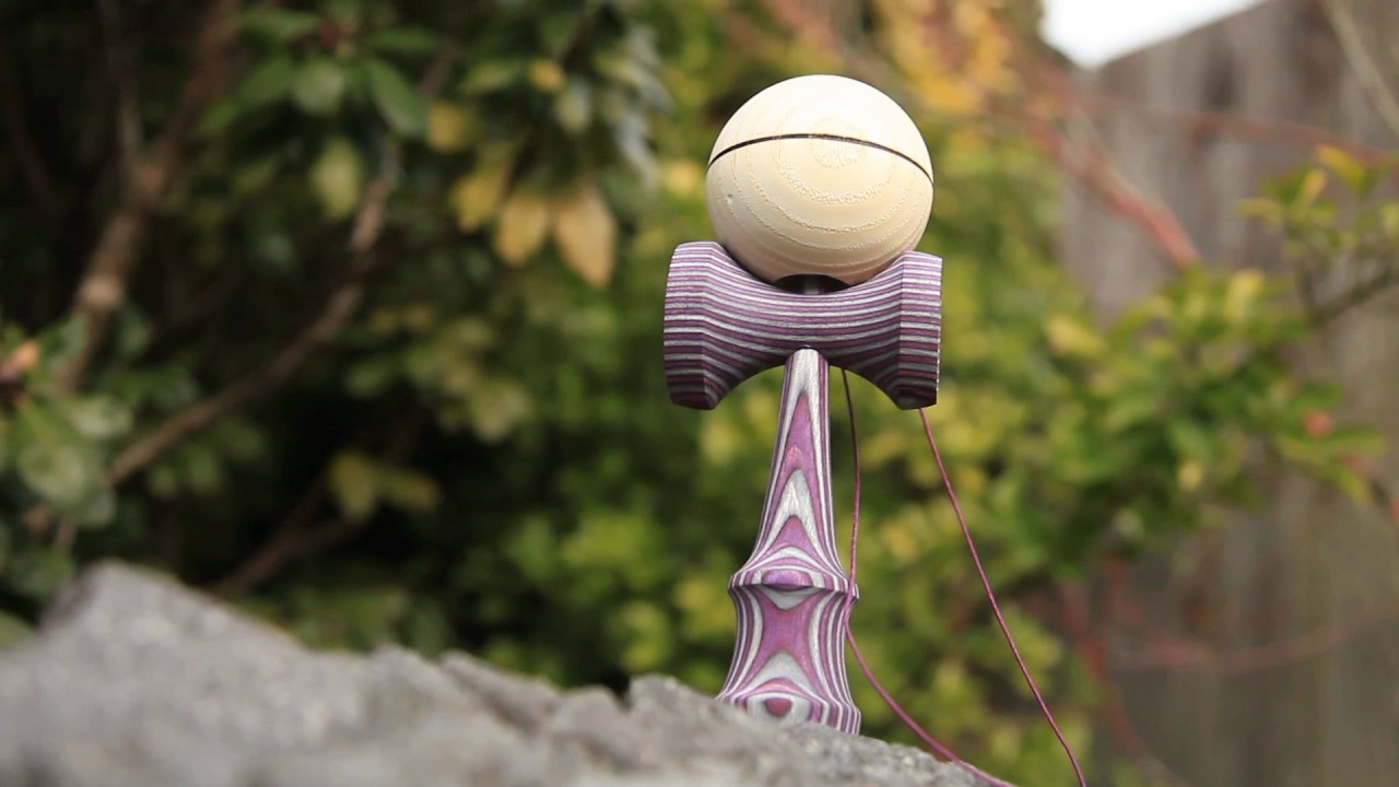 Grain Theory OG Purp Nic Stodd Kendama Unboxing & Review - YouTube