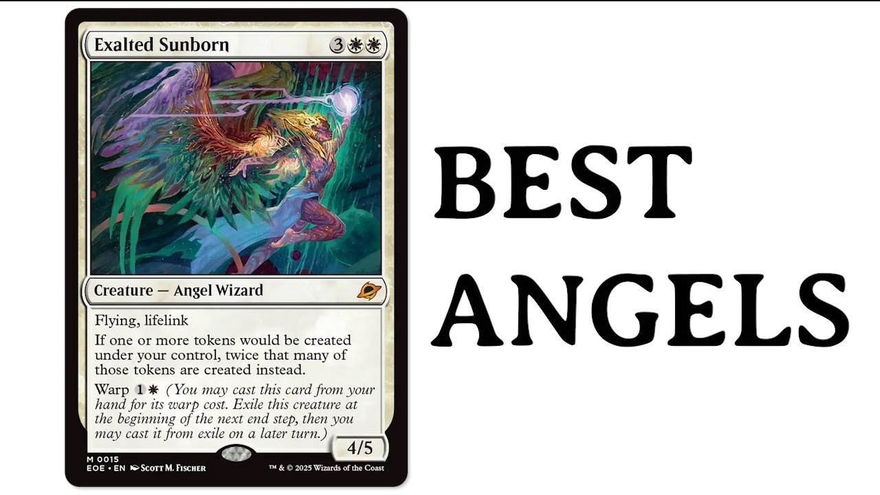 The 50 Best Angels in Magic: the Gathering, Ranked - YouTube
