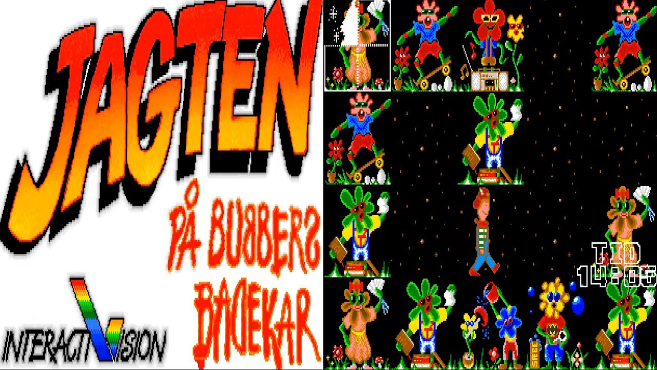 AMIGA Jagten pae Bubbers Badekar p pa By Interactivision EDUCATIONAL ...