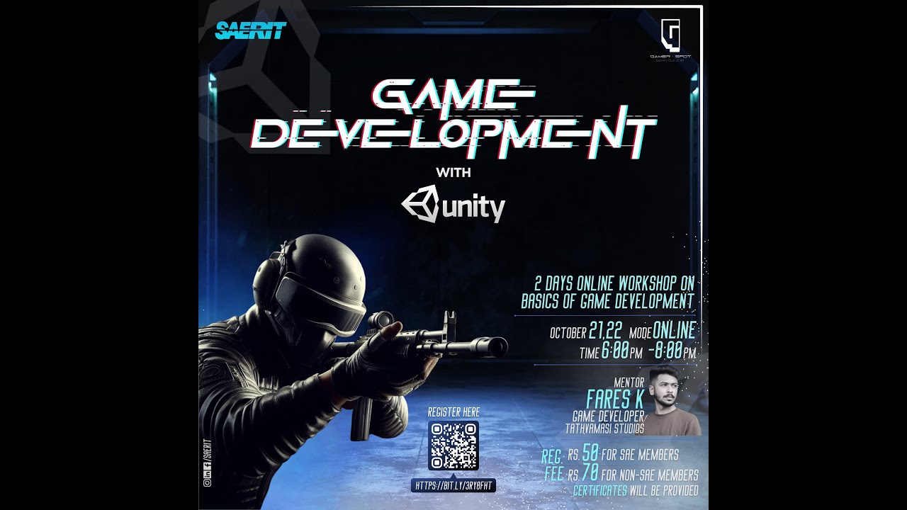 SAE x Gamer's Spot | Game Development Workshop Day 2 - YouTube