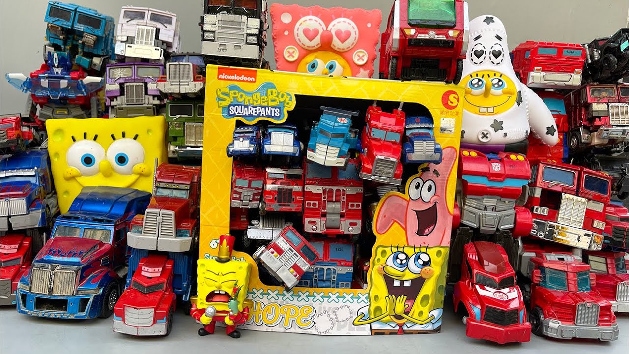Full Transformers in the BOX Spongebob Squarepants: Earthrise Leader ...