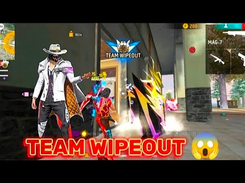 TEAM WIPEOUT IN BR RANKED BR RANKED GAMEPLAY 🔥 NICE GAMEPLAY 🎯 WAIT FOR ...