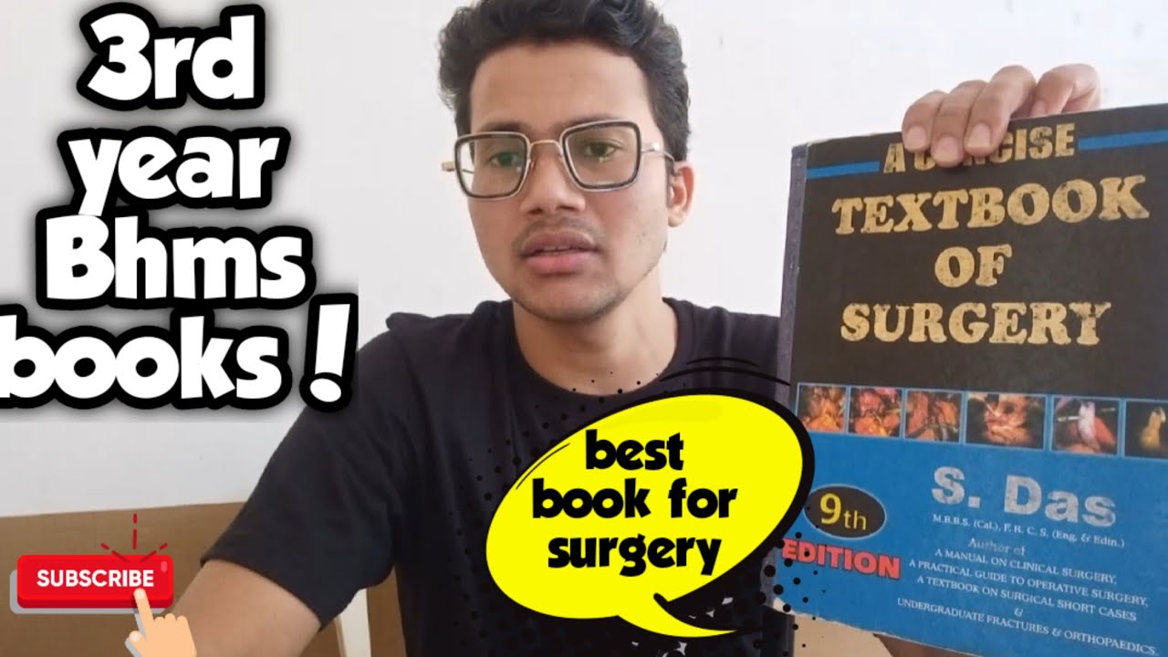 Syllabus of 3rd year Bhms,books & subjects ! - YouTube