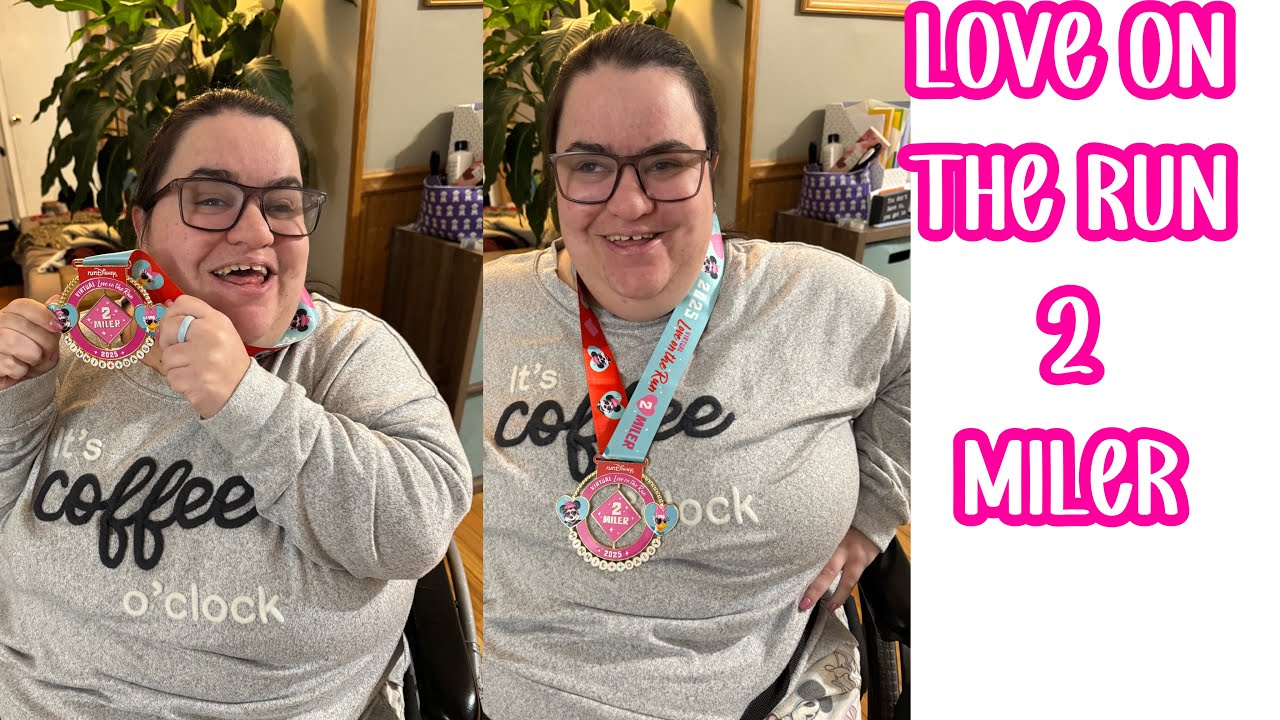 RUN DISNEY: VIRTUAL “LOVE ON THE RUN “ 2 MILER || RACE EXPERIENCE ...