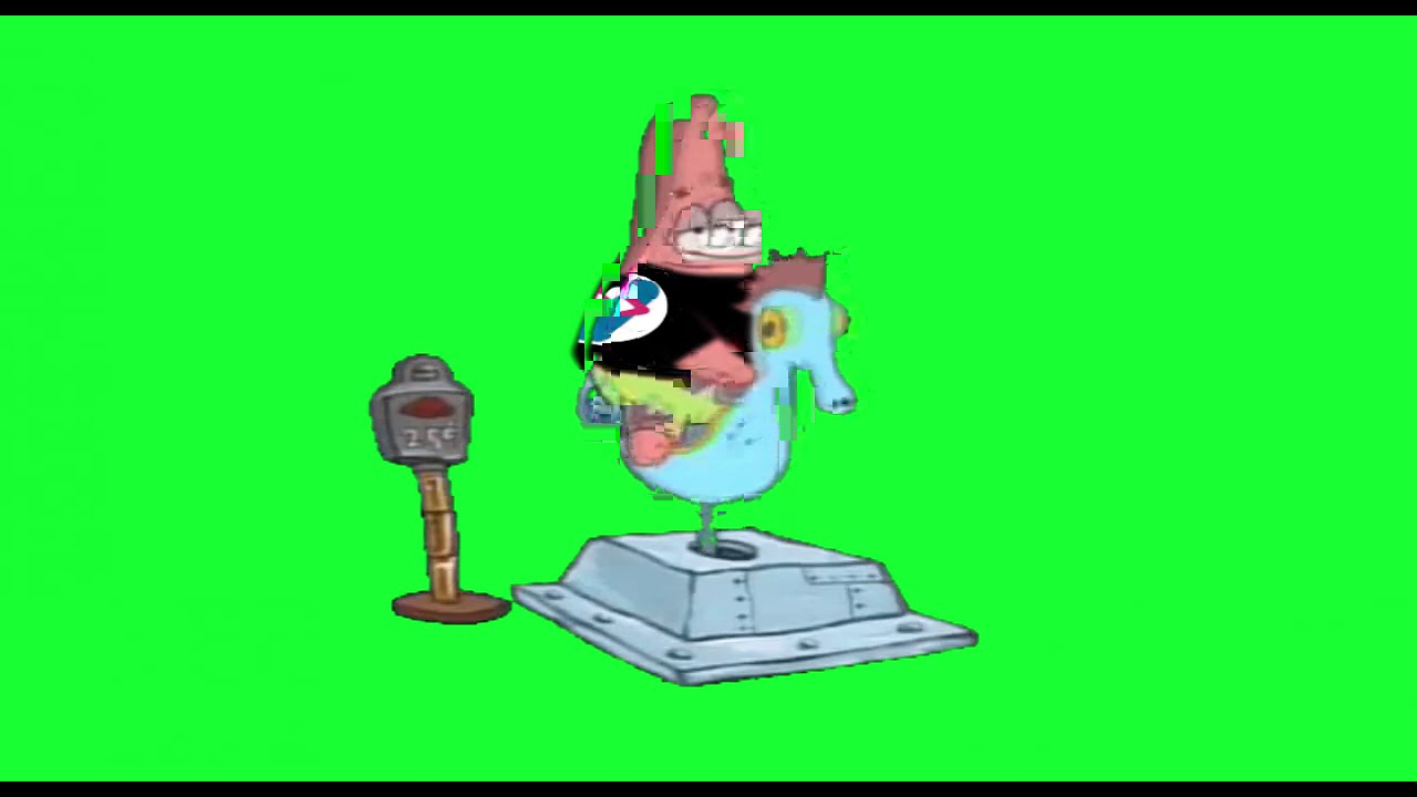 Green Screen Patrick Naik Odong Odong Tapi Pake Baju Vtube... - YouTube