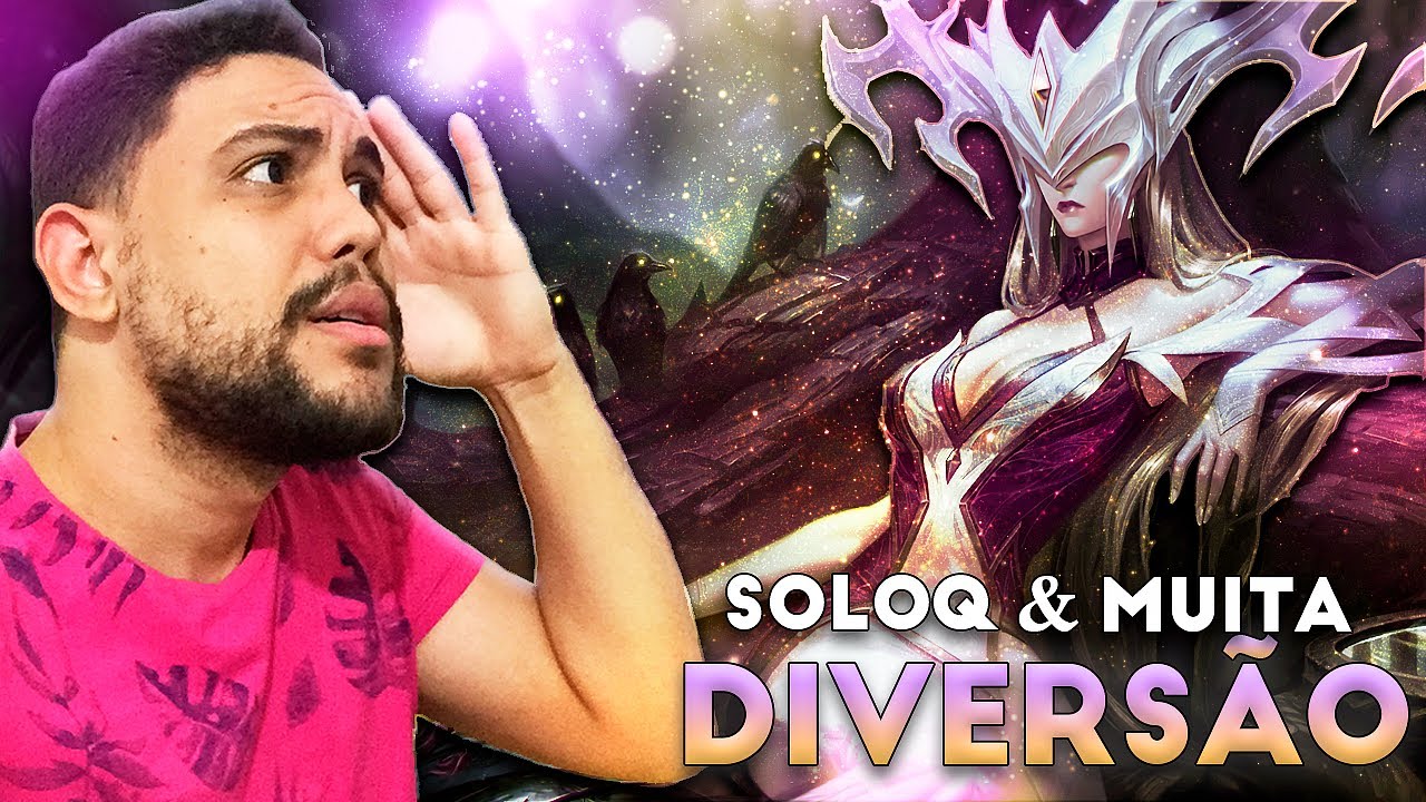 A SOLOQ NO LOL É PURA DIVERSÃO E ALEGRIA | LISSANDRA GAMEPLAY | LEAGUE ...