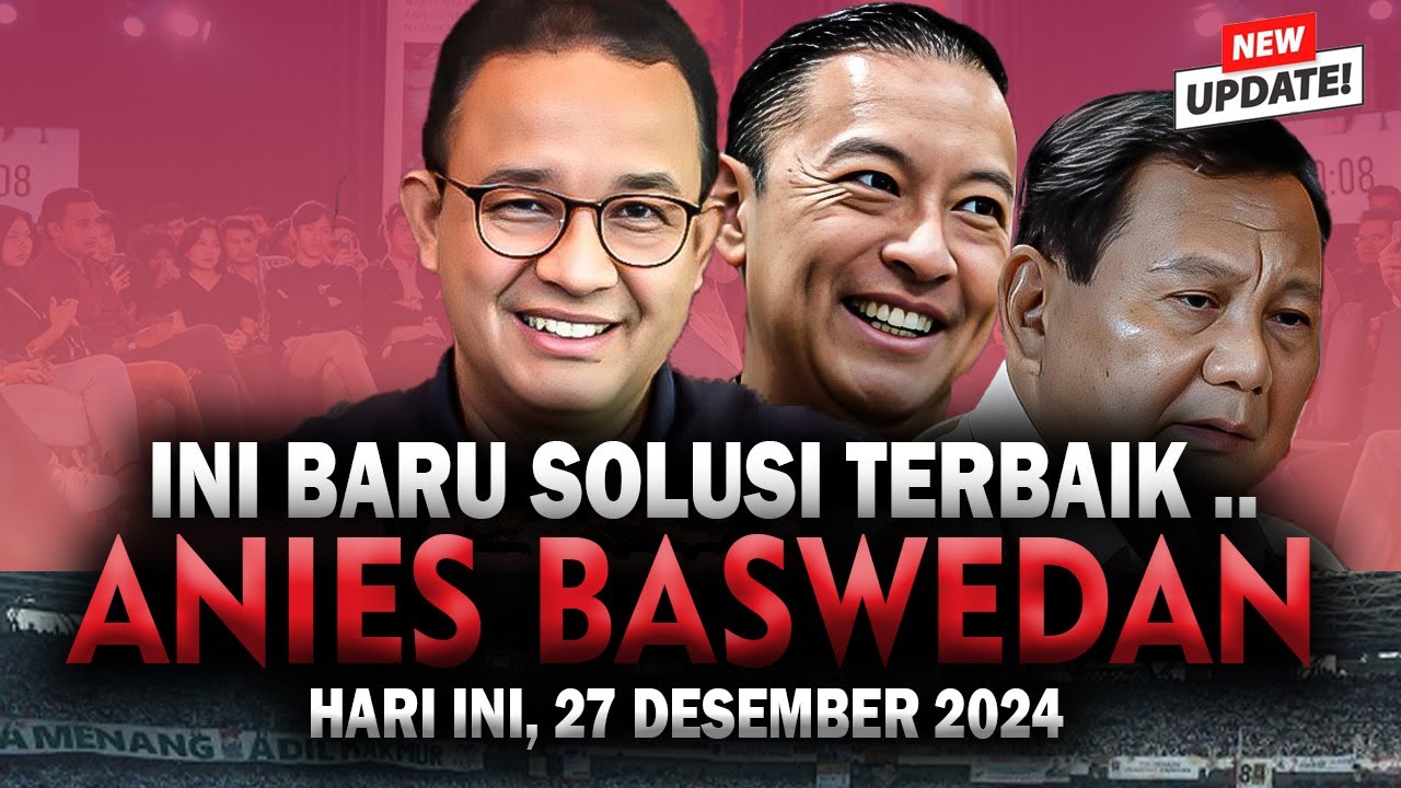 🔴PRABOWO JADI TERHARU, ANIES BERI SOLUSI UNTUK ATASI KEMISKINAN ...