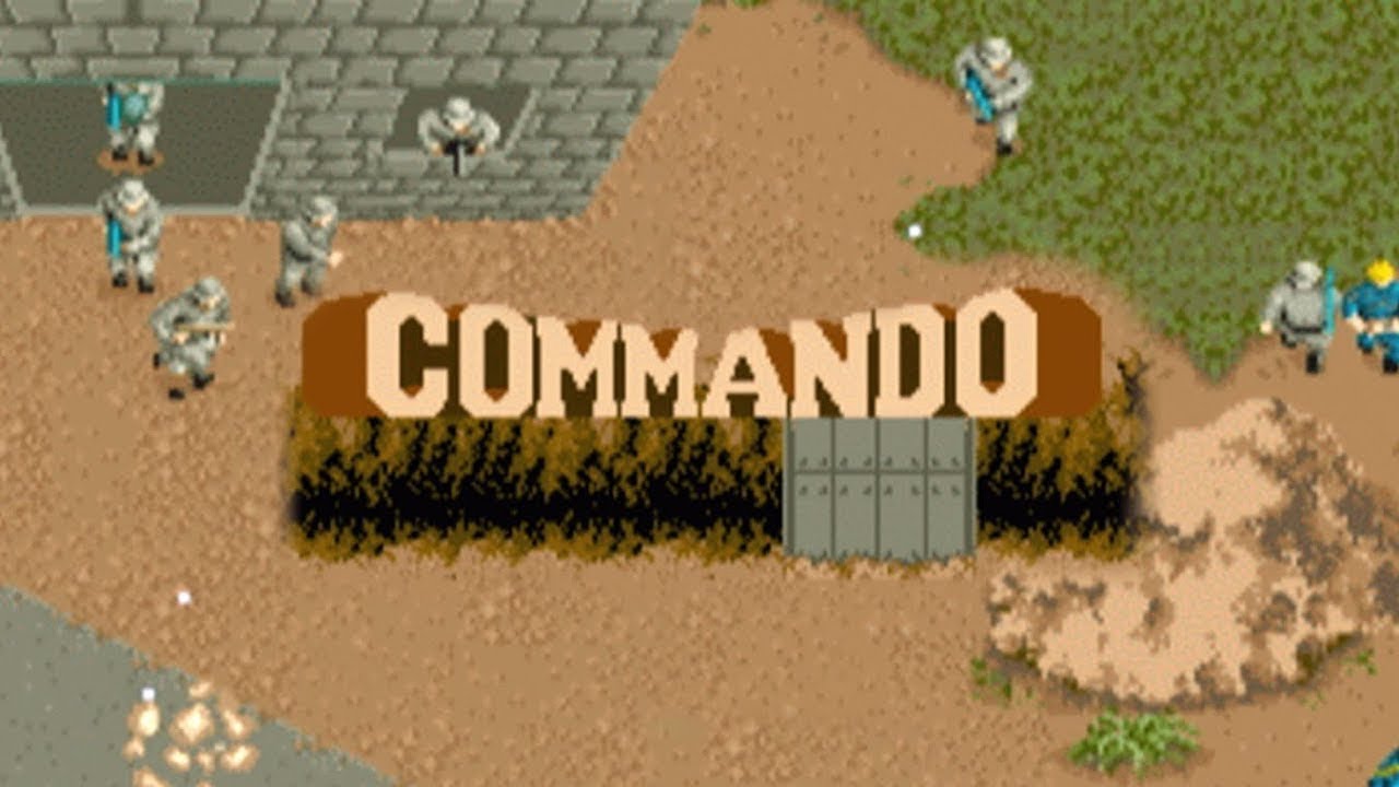 Commando arcade Retroid Pocket Mini full gameplay - YouTube