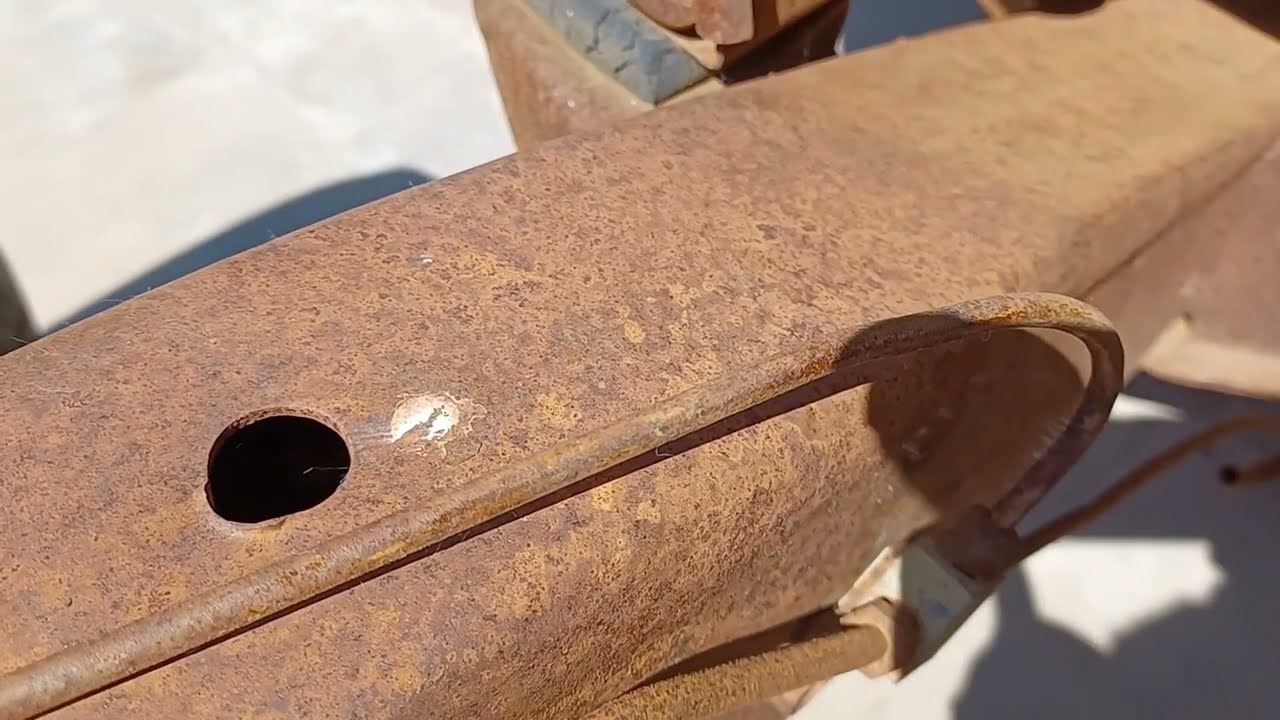 How to identify the Seamless vs 2 Piece Tri Five Chevy Frame - YouTube