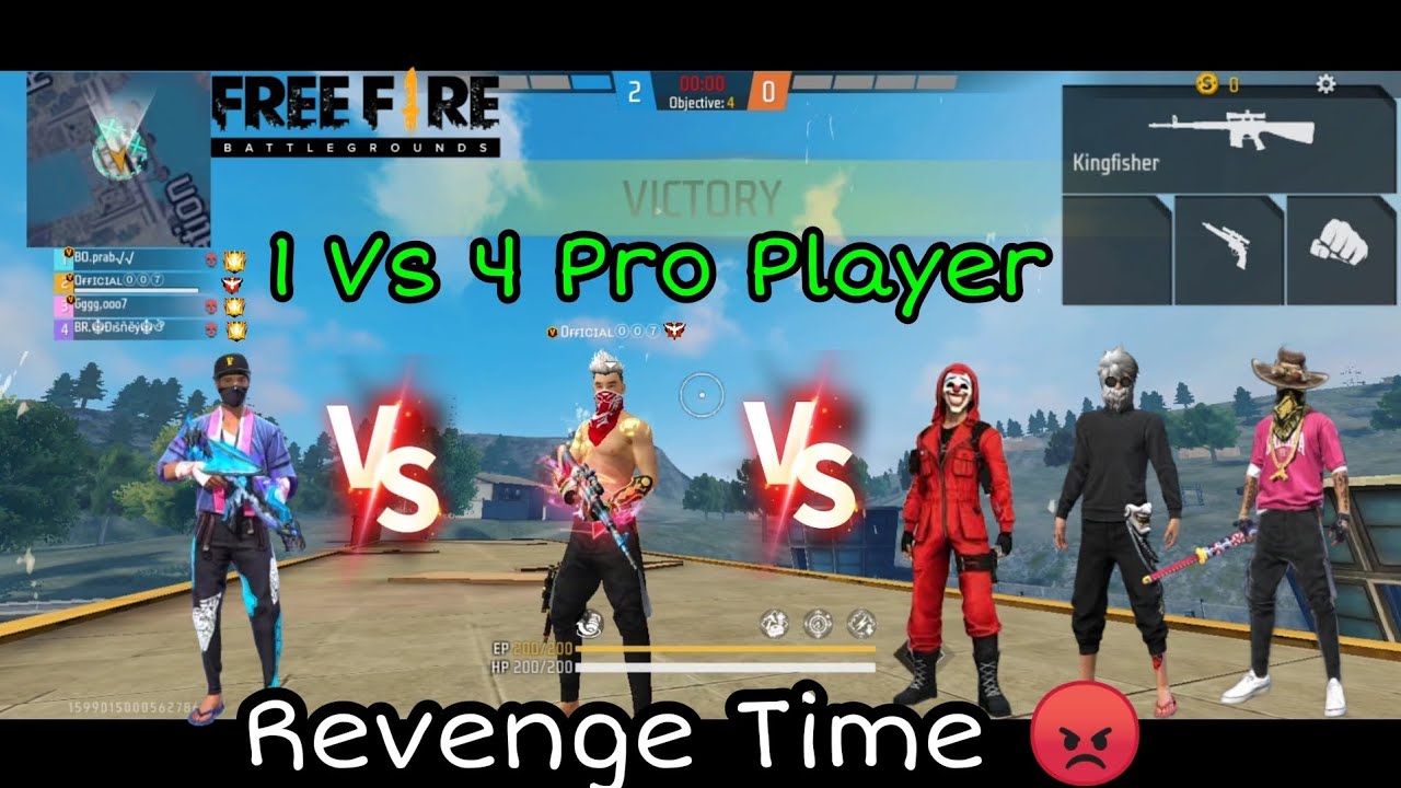 1vs4 Gameplay Video 😡 Free fire video 😡 @Total Gaming #video #videos # ...