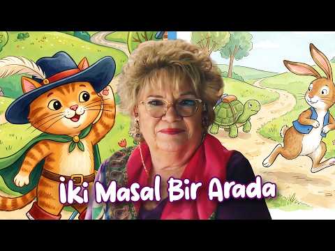 Çizmeli Kedi - Tavşan ve Kaplumbağa | İki Masal Bir Arada 18. Bölüm