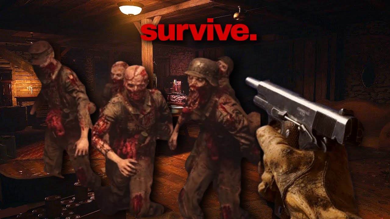 The Scariest Zombies Map Ever.. (Call of Duty) - YouTube