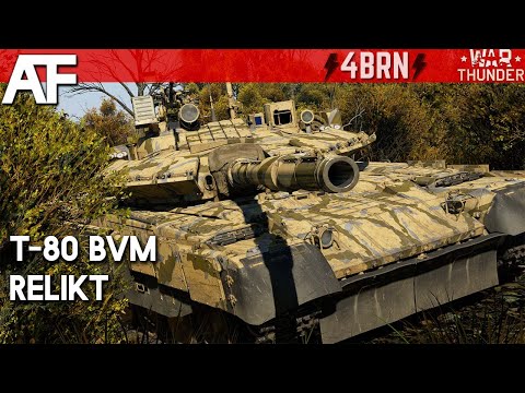 War Thunder - T-80 BVM Relikt | Gameplay Tanky CZ/SK - YouTube