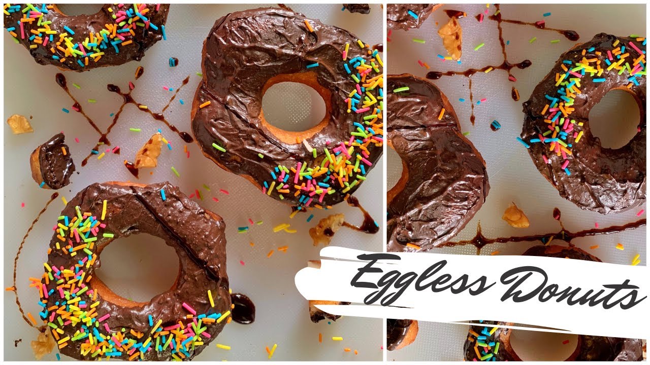 Eggless Donuts At Home | Simple Donuts Recipe | Alexa ka Kitchen - YouTube