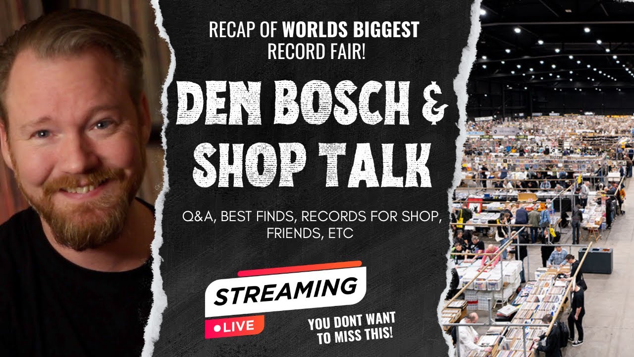 DEN BOSCH Recap // Worlds BIGGEST Record Fair + Shop Talk! - YouTube