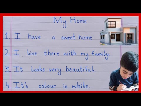 10 lines essay on My Home|short essay on my Home |paragraph on my home ...