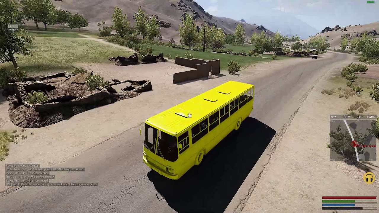 ArmA 3 | PsiSyn | The wheels on the magic school bus did not go round ...