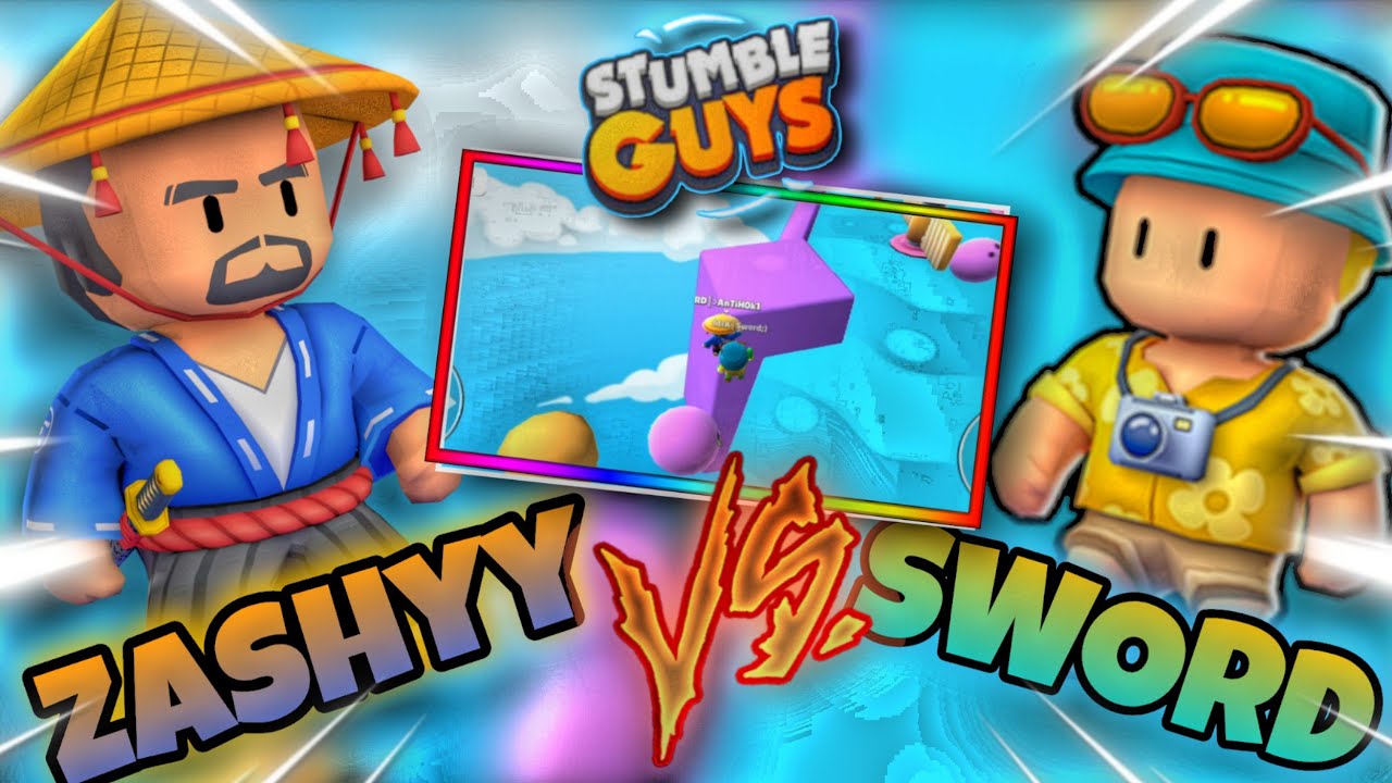 Zashyy Vs MrK | Sword 😎🔥[Stumble Guys Indonesia] - YouTube