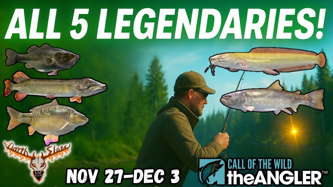 How to Catch ALL 5 Legendary Fish This Week in Call of the Wild: The ...
