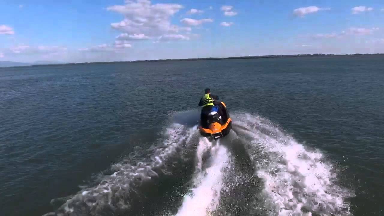 SeaDoo Spark 2Up,3Up Fun at Zemplinská Širava , DJI Phantom 4 - YouTube