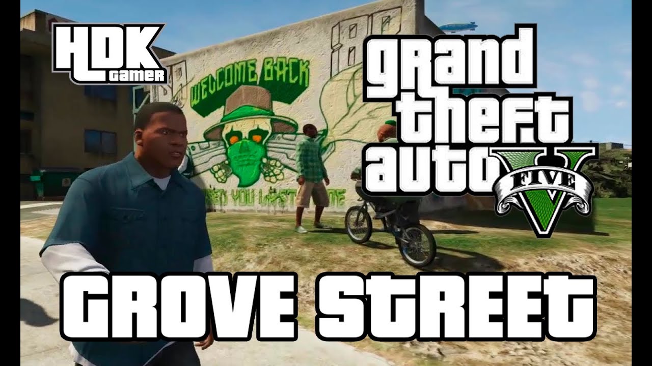 GTA V | GROVE STREET (Localización / Location) - YouTube